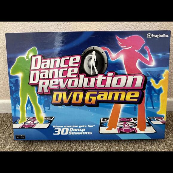 Games | Imagination Dance Dance Revolution Interactive Dvd Game ...